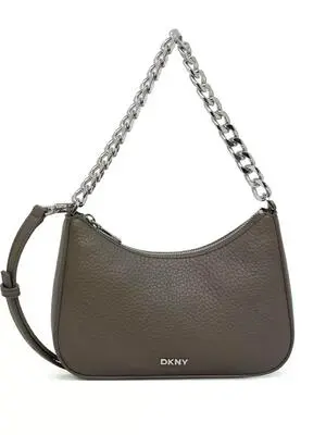 Dkny Silver Tone Cross Body Bags