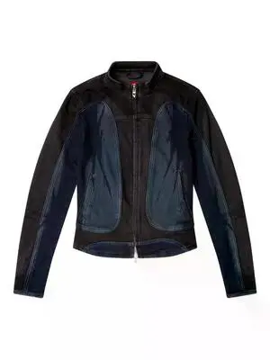 DIESEL® Paneled Zip-front Jacket