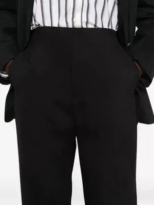 Alberta Ferretti Cuffed Side-pocket Trousers