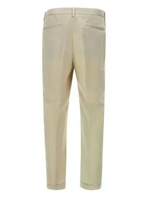 DEVORE INCIPIT Pleated Front Trousers - Neutrals