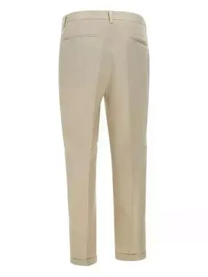 DEVORE INCIPIT Pleated Front Trousers - Neutrals