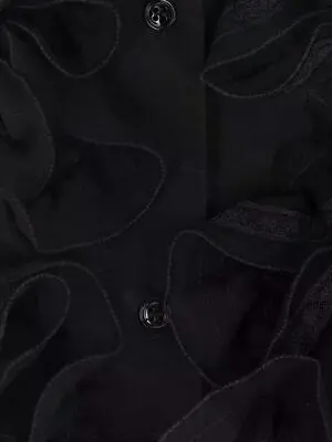 Ermanno Scervino Ruffle-detail Shirt - Black