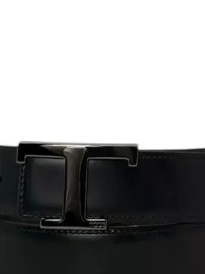 TOD'S T Buckle Reversible Belt