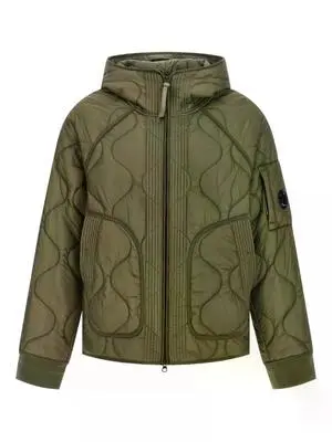 C.P. COMPANY Padded Adjustable-hood Jacket - Green