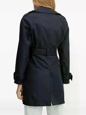 Pinko Belted Double-breasted Trench Coat