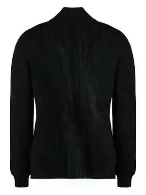 MOORER Zip-neck Sweater
