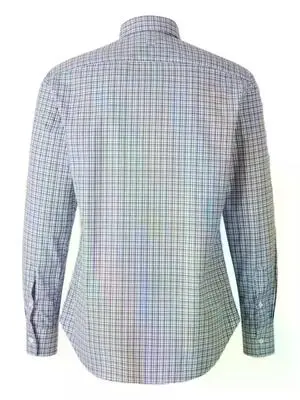 Canali Checked Button-fastening Shirt