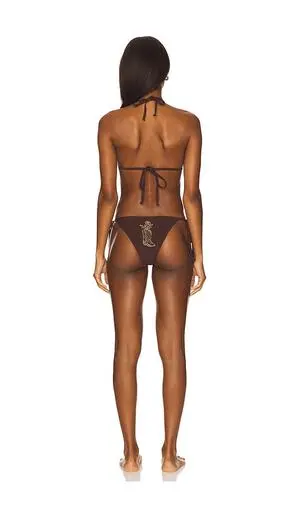 UNDERSTATED LEATHER String Bikini Set