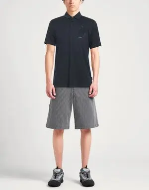 Armani Exchange Polo Shirt Size Cotton, Elastane - Navy