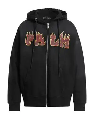 Palm Angels Zip Up Sweatshirts Hoodies For Men
