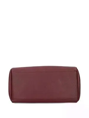 Armani Exchange Buckle-detail Tote Bag - Red