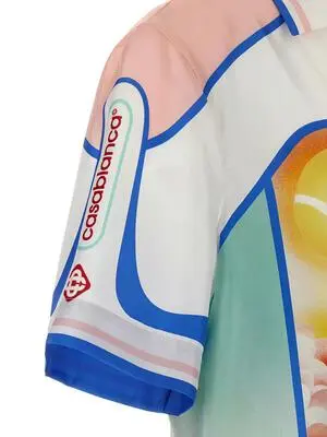 Casablanca Fuji Dream Camp-collar Shirt