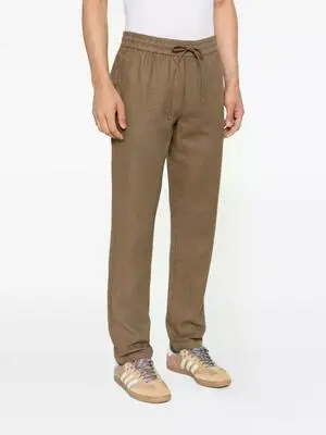 LES DEUX Patrick Linen-blend Trousers