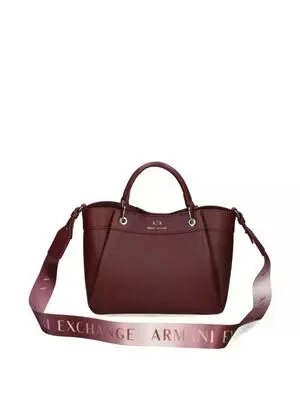 Armani Exchange Textured Tote Bag