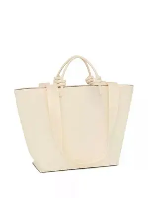 TOUS Knotted-handle Embossed Tote Bag