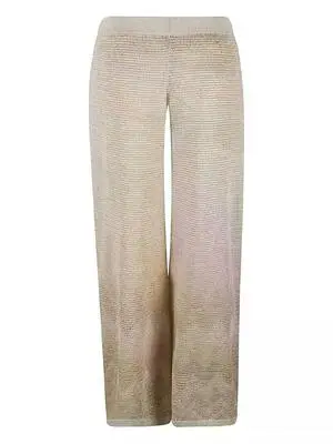 D.exterior Ribbed Trousers