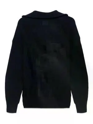 MARANT Half-zip Ribbed Jumper