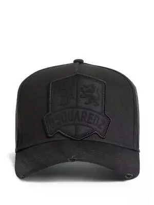 Dsquared2 Crest Appliqué Baseball Cap - Brown