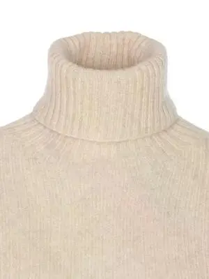 UMA WANG High-neck Ribbed Cashmere Sweater