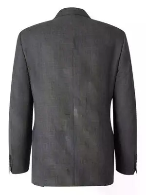 Canali Checked Wool Suit - Grey