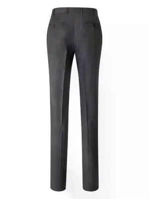 Canali Checked Wool Suit - Grey