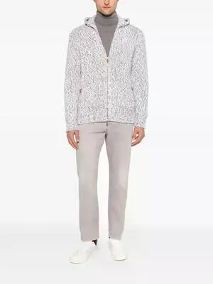 Eleventy Ribbed Turtleneck Sweater - Grey