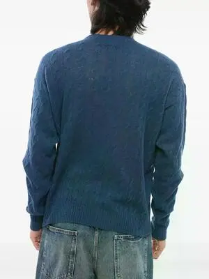 Etro Cable-knit Embroidered Sweater