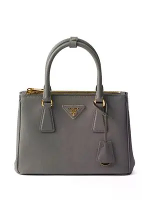 Prada Small Galleria Shoulder Bag - Grey