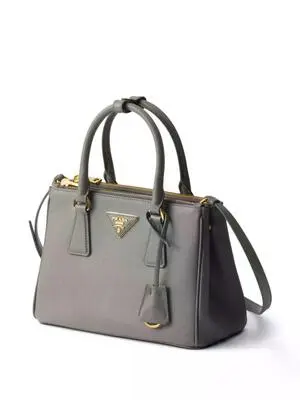 Prada Small Galleria Shoulder Bag - Grey