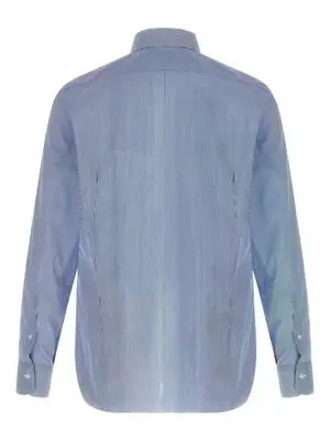 BARBA NAPOLI Striped Shirt - Blue