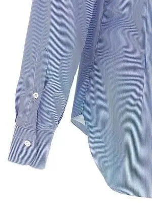 BARBA NAPOLI Striped Shirt - Blue