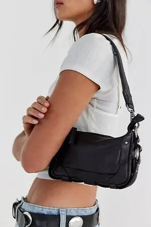 Free People Lillie Leather Shoulder Bag
