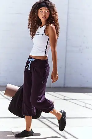 Free People Take It Easy Pants - Mars