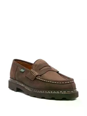 Paraboot Leather Penny Loafers - Brown