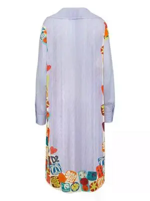 Dsquared2 Cotton Midi Shirt Dress