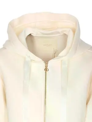 TWINSET Hooded Zip-up Coat