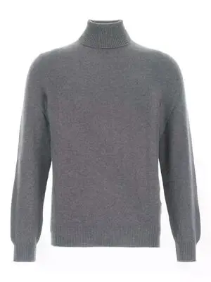 Fedeli Cashmere Turtleneck Sweater - Grey