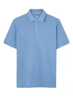 Fedeli Short-sleeve Polo Shirt - Blue