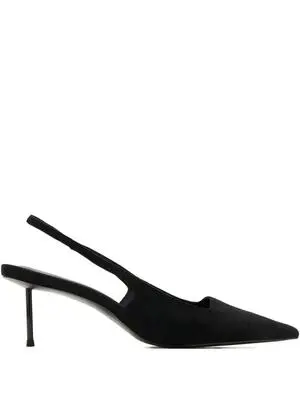 Femme La 55mm Slingback Pointed-toe Pumps