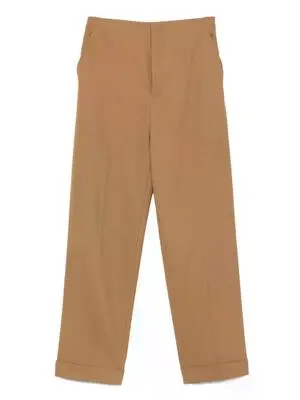 Alberta Ferretti Cuffed-hem Trousers