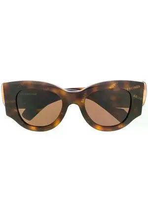 Balenciaga Paris Cat Eye-frame Sunglasses - Brown