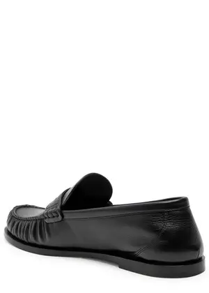 Saint Laurent Ryan Leather Loafers