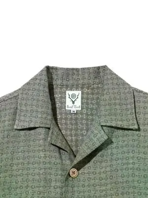 SOUTH2 WEST8 Cabana Revere-collar Patterned Shirt