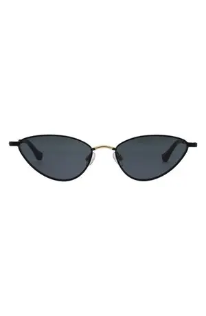 FLORENCE BY MILLS 53mm Cat Eye Sunglasses - Matte Black