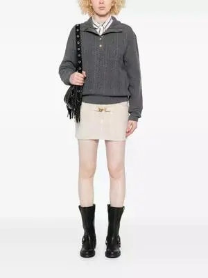 A.p.c. Cable-knit Button Sweater