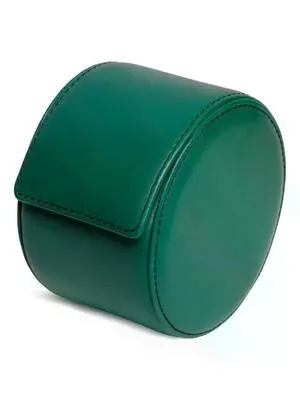 KROSS STUDIO Leather Cylindrical Watch Case - Green