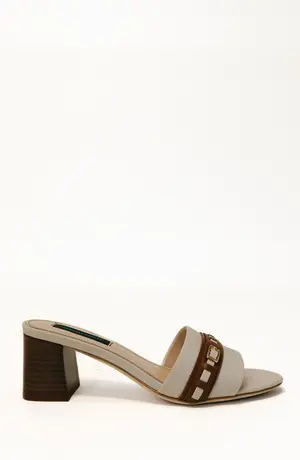 KENDALL LOUISE Ruby Heels - Brown & Cream