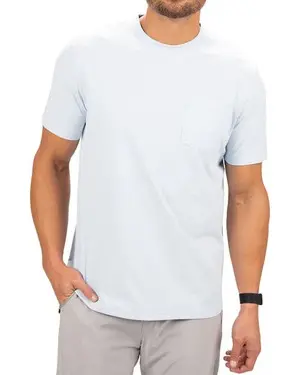 BLACK CLOVER Slub Tee Ss - Ice Blue