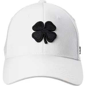 BLACK CLOVER Iron X Snow Fitted Hat - White