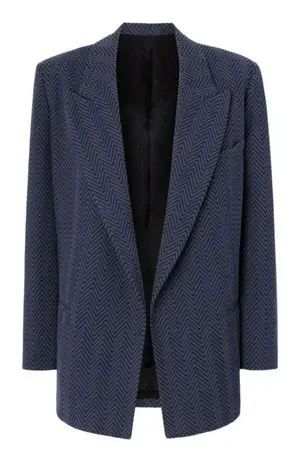 Missoni Single-breasted Blazer With Zigzag Pattern